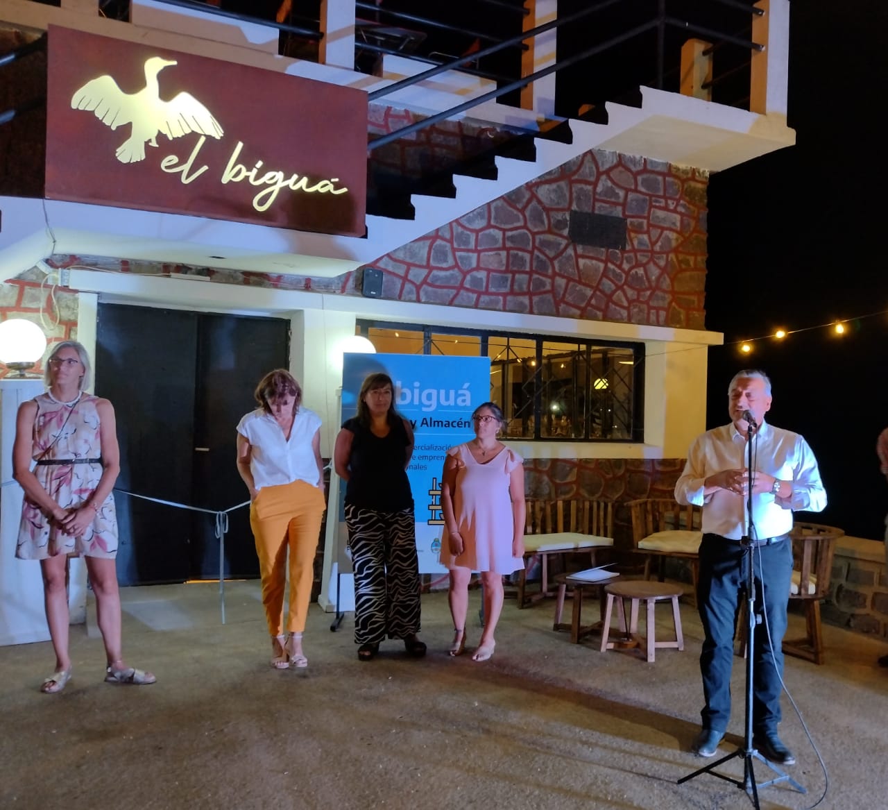 Inauguró "El Biguá" en la laguna: espacio gastronómico y almacén de ...