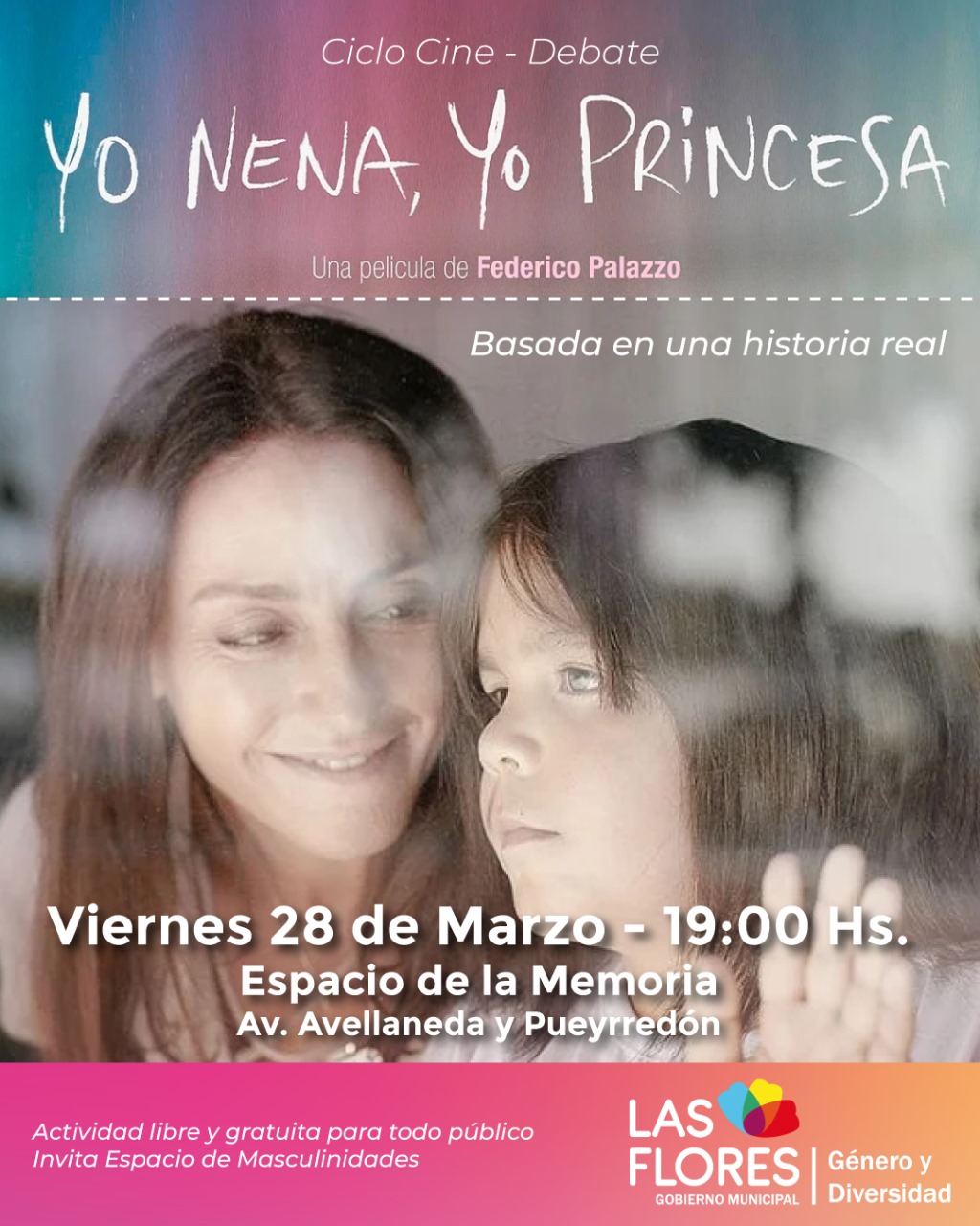 CICLO CINE-DEBATE: PROYECCIÓN DE "YO NENA, YO PRINCESA" - Noticias de las Flores